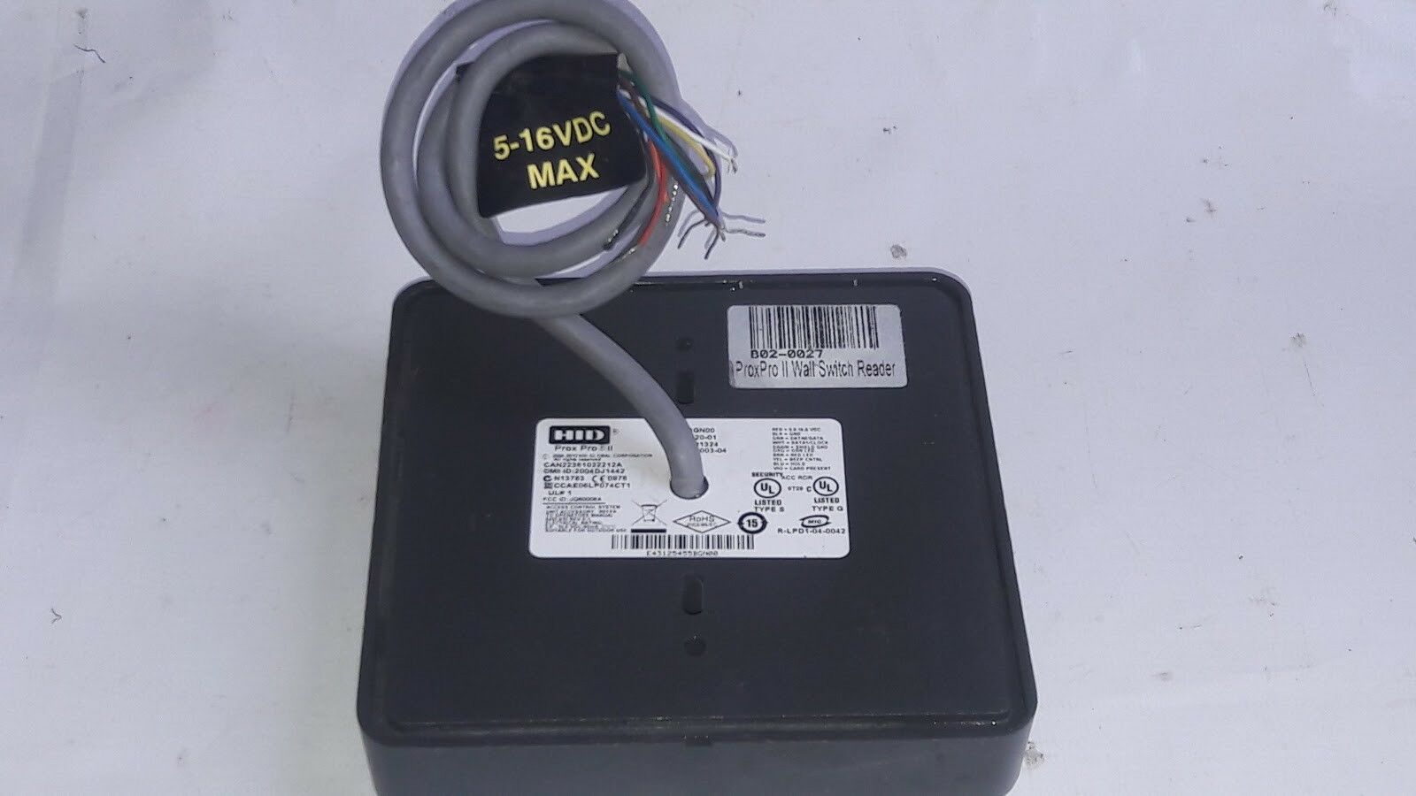HID 5455BGN00 ProxPro II Wall Switch Reader - Industrial SOL Pte Ltd