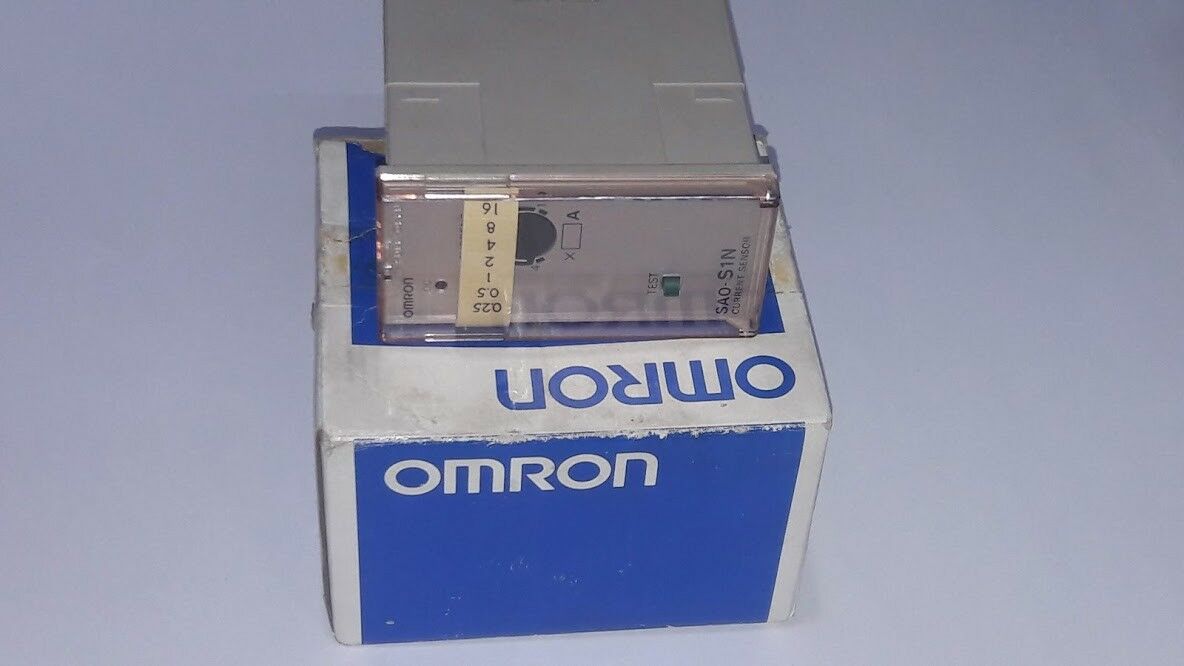 New Omron SAO-S1N Omron SAOS1N Current Sensor - Industrial SOL Pte Ltd
