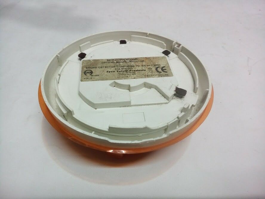 Tyco safety 601-p conventional optical smoke detector EN 54-7-2000 601p ...