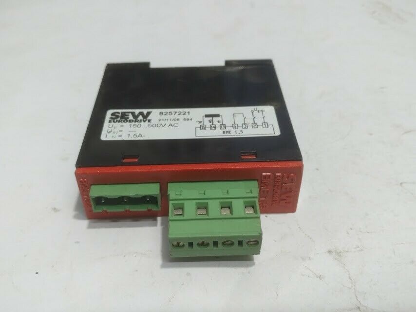 Sew Eurodrive 8257221 Motor Brake Rectifier 150-500 AC - Industrial SOL ...