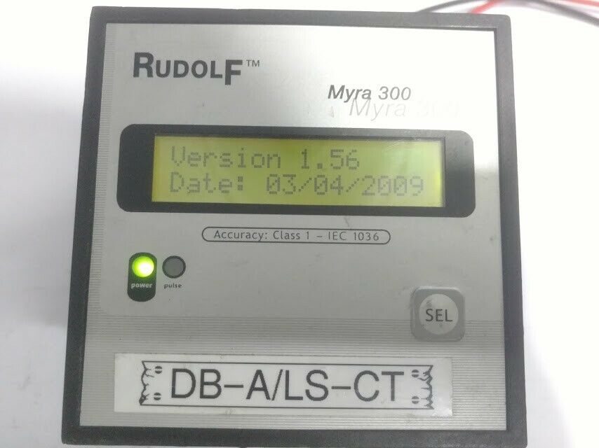 RudolF Myra 300 Version 1.56 Polyphase KWh Meter R-Myra-300 3P/4W 1kwh ...