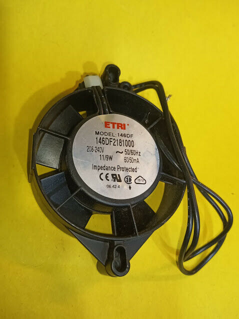 ETRI 146df2181000 Impedance protected Fan 146DF 208-240VAC 11/9W New ...