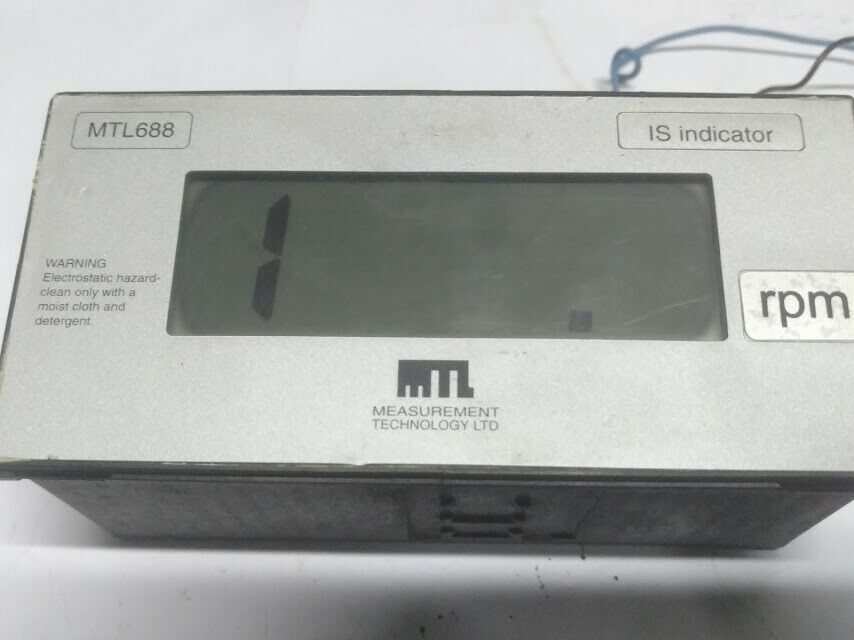 Mesurement technology Ltd. MTL688 Loop powered IS indicator MTL 688 ...