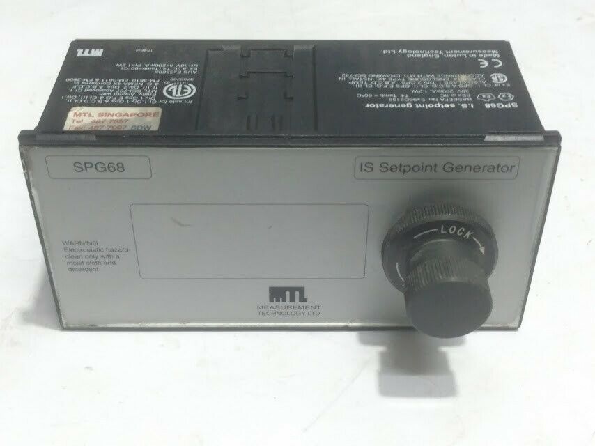 Mesurement Technology Ltd. MTL SPG68 IS setpoint generator - Industrial SOL Pte Ltd