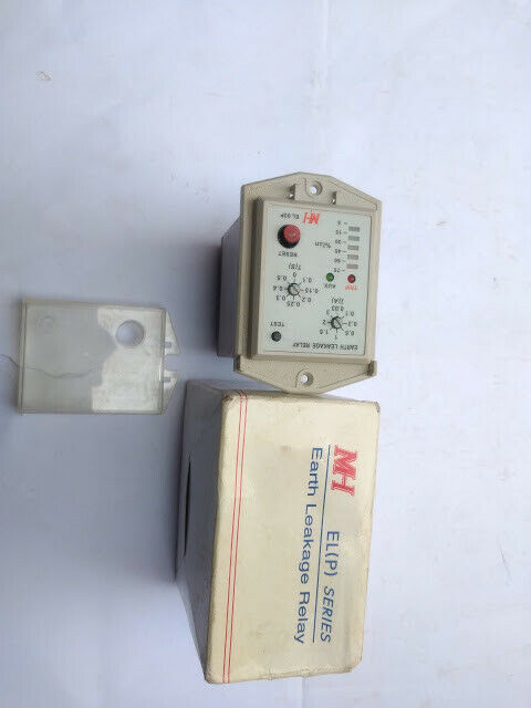 MH EL 03P MN 075502 Ac 220/240 50/60hz Earth Leakage Relay EL03P New ...