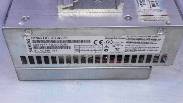 Siemens Simatic IPC427C 6ES7647-7BJ30-0DB0 Ver 10 Microbox PC Bios Ver ...