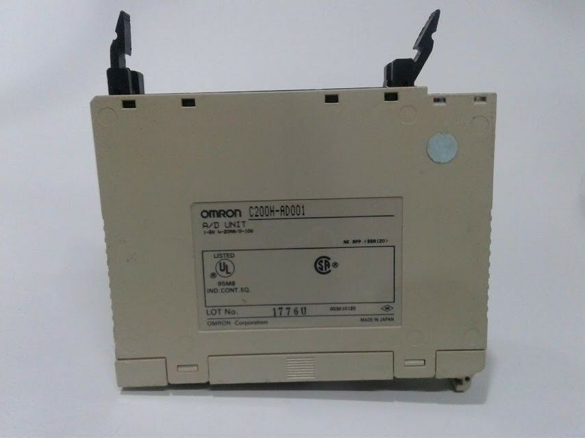 OMRON Corporation C200H-AD001 1-5V 4-20MA/0-10V A/D Unit module - Industrial SOL Pte Ltd