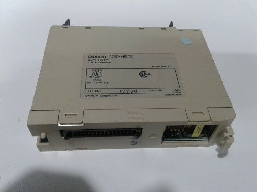 OMRON Corporation C200H-AD001 1-5V 4-20MA/0-10V A/D Unit module - Industrial SOL Pte Ltd