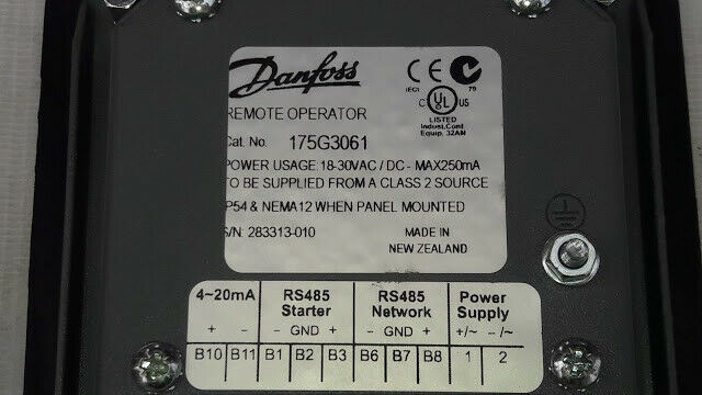 Danfoss Electronics 175G3061 Remote Operator 175G3061 New - Industrial ...