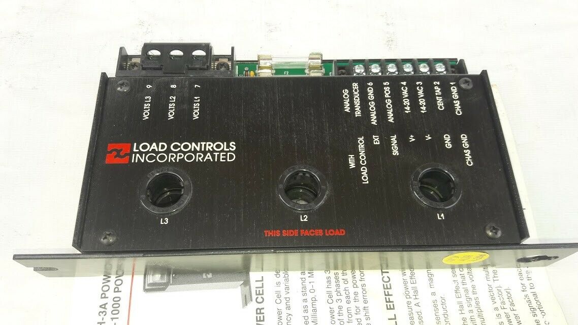 New Load Controls PH-3A-HG Power Cell 415V 4.2A 4-20ma PH3AHG - Industrial SOL Pte Ltd