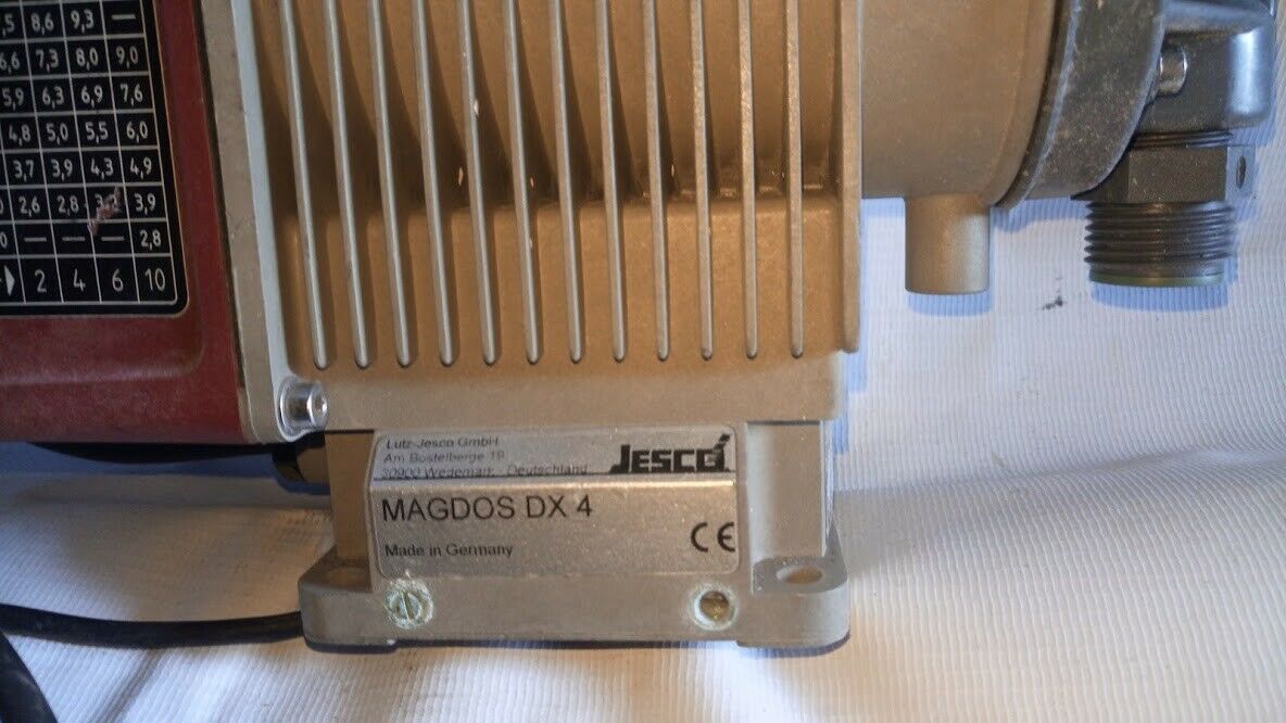 lutz jesco MAGDOS DX4 10206001 Lutz-Jesco DIAPHRAGM DOSING PUMP Max 10 ...