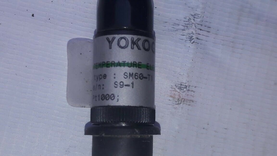 New Yokogawa Electric Corporation SM60-T1 Temperature Electrode Sensor ...