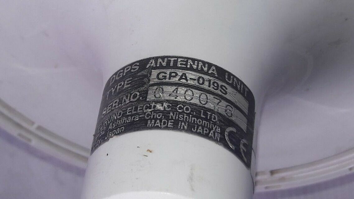 Furno Electric Co Ltd GPA-019S Differential DGPS Antenna Unit GPA019S ...