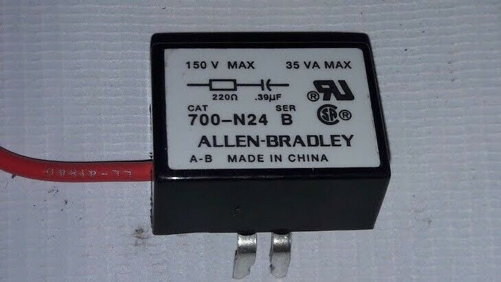 Allen-Bradley Bulletin 700-N24 Ser B Relay Accessory Surge Suppressor ...