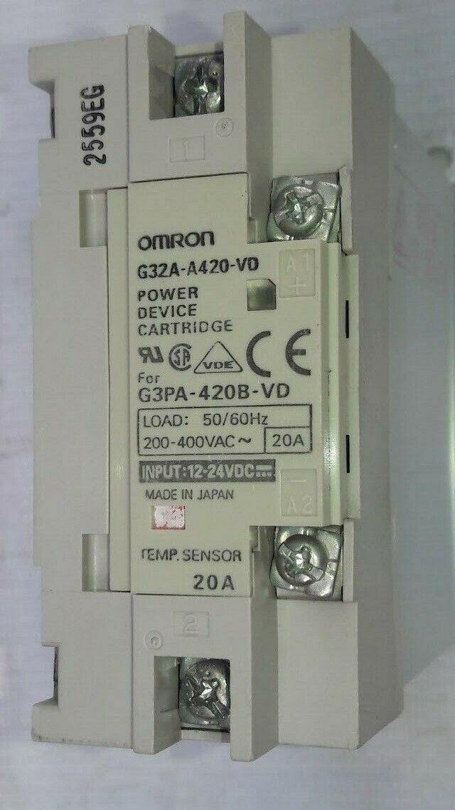 Omron Corporation G32A-A420-VD Power Device Cartridge For G3PA-420B-VD ...