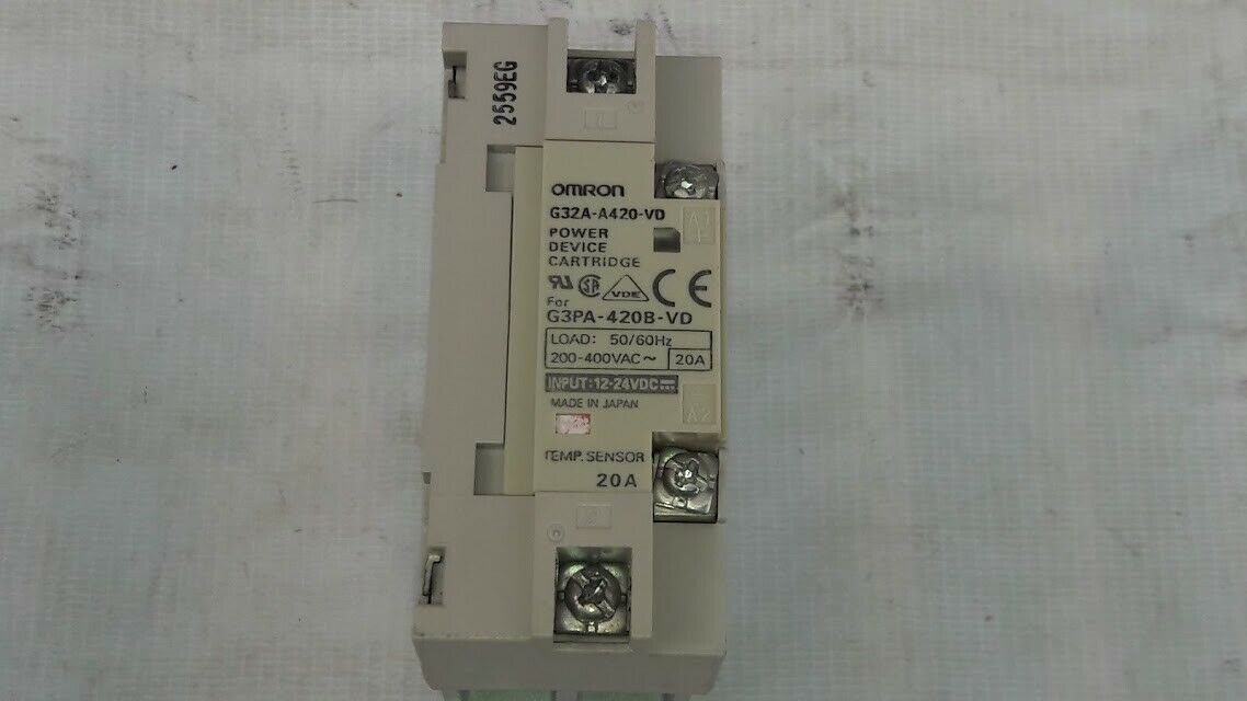 Omron Corporation G32A-A420-VD Power Device Cartridge For G3PA-420B-VD ...
