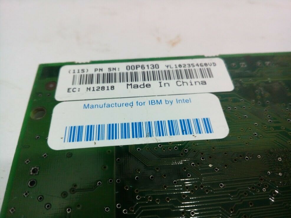 INTEL 00P6130 C38064-005 D33025 PCI X 133 Ethernet Adapter Card - Industrial SOL Pte Ltd