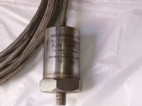 Monitran Ltd MTN 1185ICM8-25 Vibration Sensor 1185ICM825 - Industrial ...