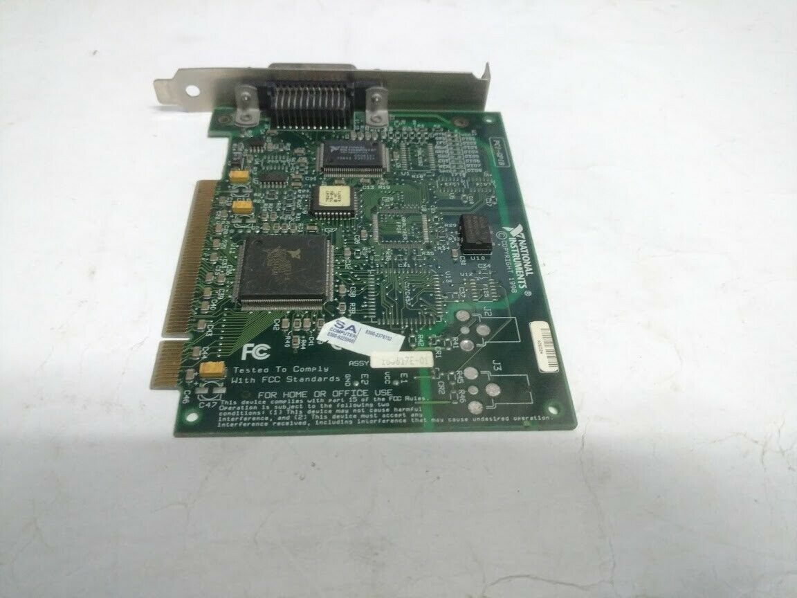 National Instruments PCI-GPIB Assy 183617E-01 IEEE 488.2 interface Card ...