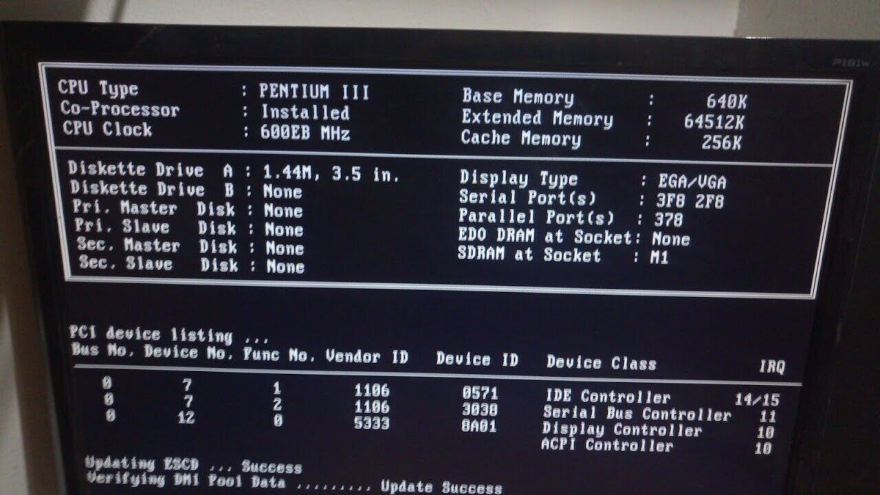 Tekram P6PRO-A+ Rev. 1.02 Industrial PC Board TRM-P6PRO-A+ V1.03 Intel Pentium - Industrial SOL ...