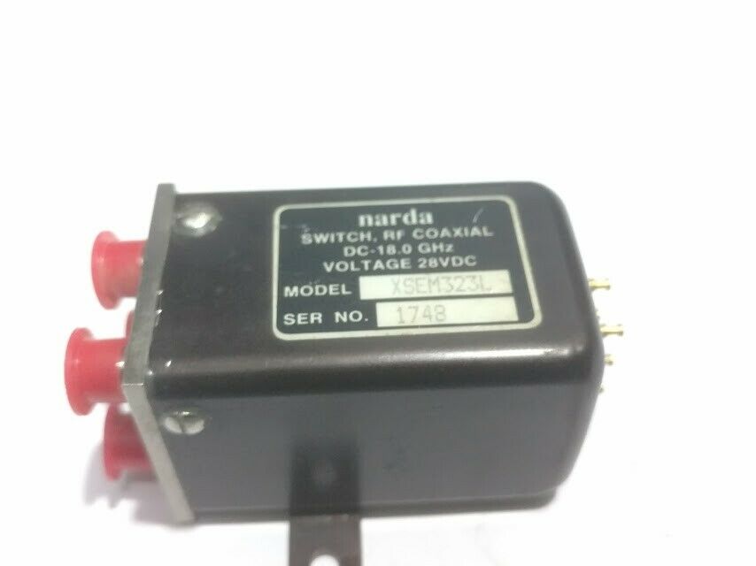 Narda XSEM323L RF Coaxial Switch DC-18.0 GHz - Industrial SOL Pte Ltd