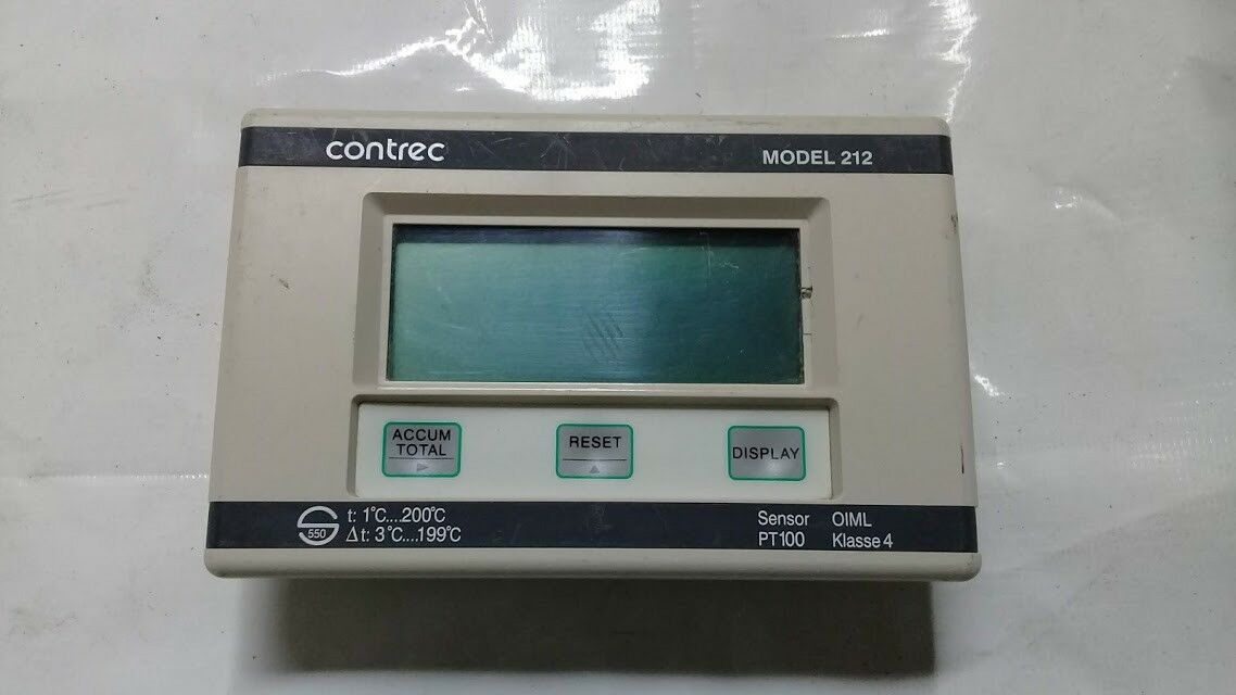Contrec 212 Heat Meter Controller 212 - Industrial SOL Pte Ltd