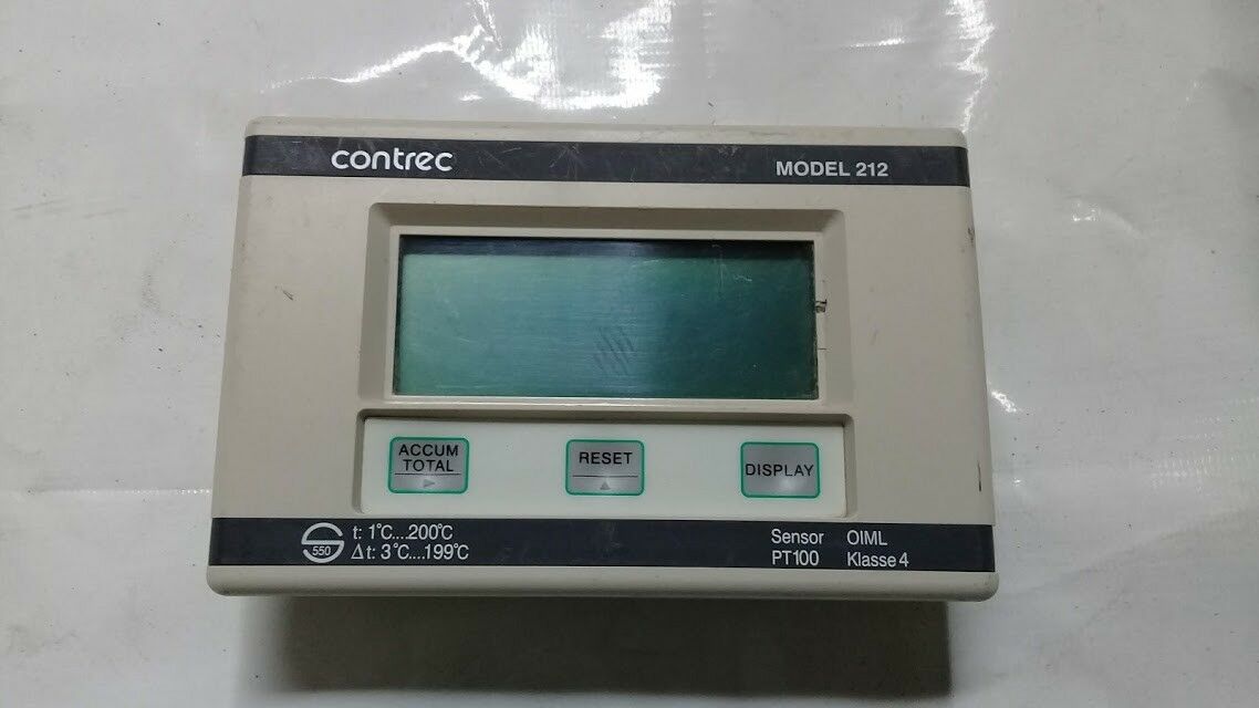 Contrec 212 Heat Meter Controller 212 - Industrial SOL Pte Ltd