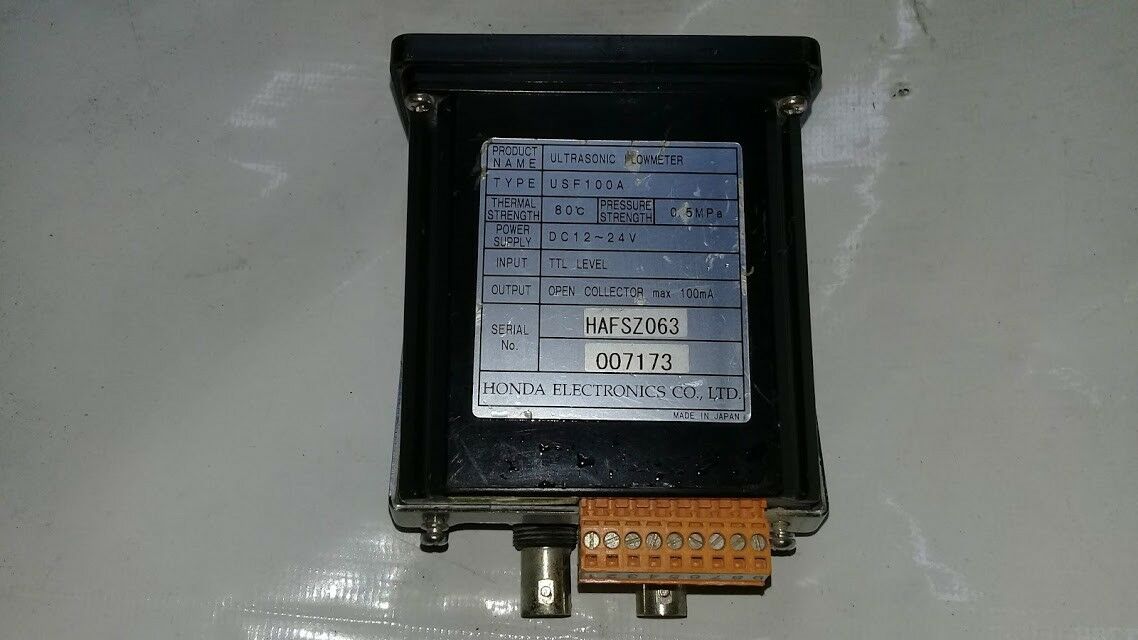 Honda Electronics USF100A Ultrasonic Flowmeter USF100A - Industrial SOL ...
