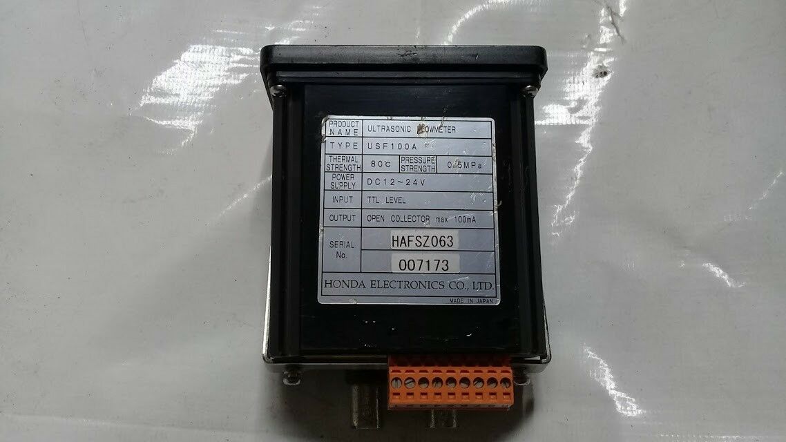 Honda Electronics USF100A Ultrasonic Flowmeter USF100A - Industrial SOL ...