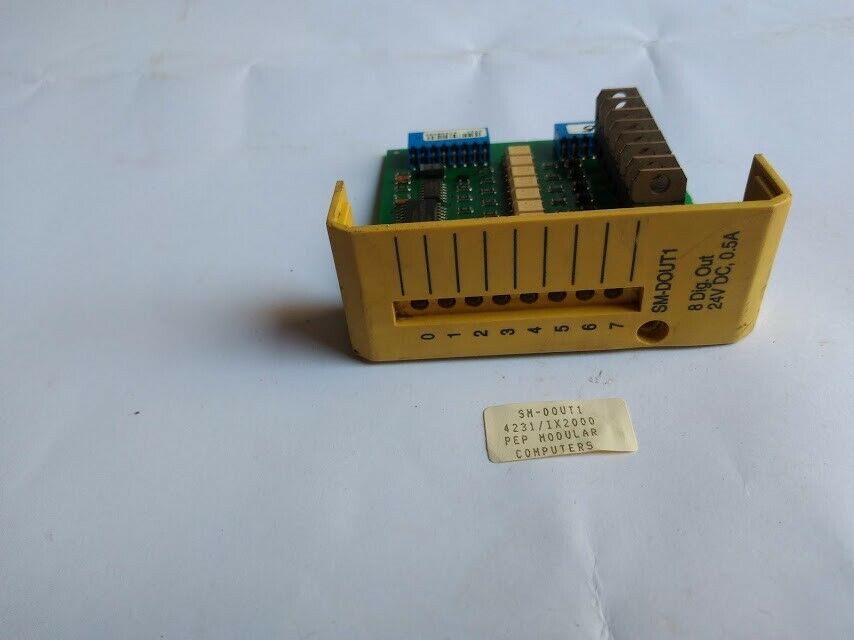 PEP Modular SM-DOUT1 31.137-1020.1 8 Optoisolated Digital Output Module ...