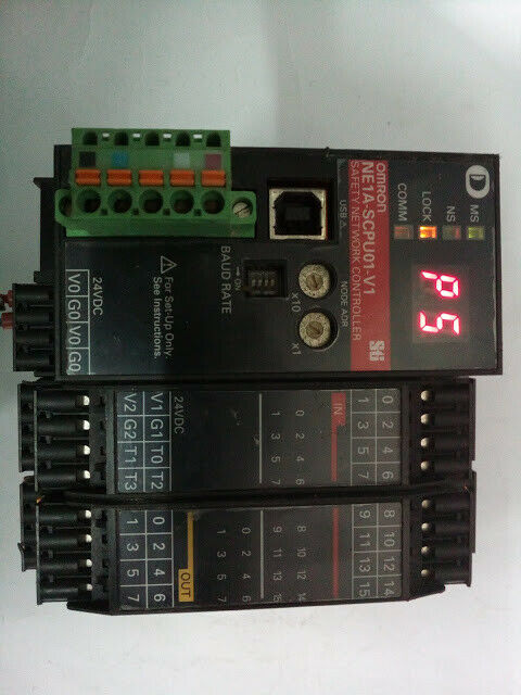 Omron Corporation NE1A-SCPU01-V1 Sti Safety Network Controller ...