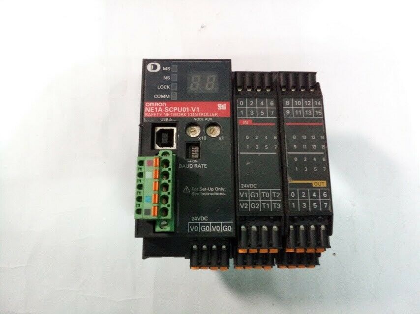 Omron Corporation NE1A-SCPU01-V1 Sti Safety Network Controller ...