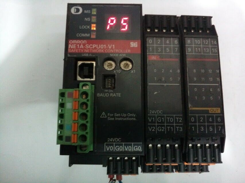 Omron Corporation NE1A-SCPU01-V1 Sti Safety Network Controller ...