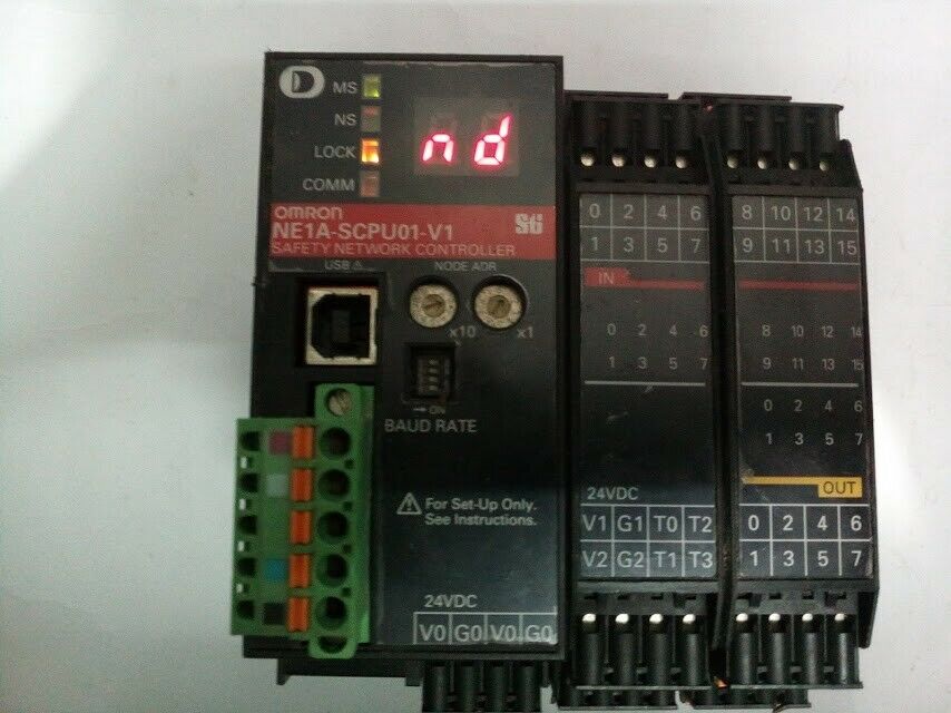 Omron Corporation NE1A-SCPU01-V1 Sti Safety Network Controller ...