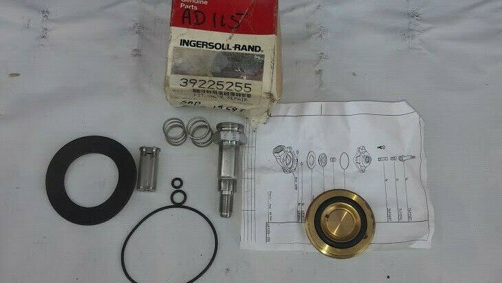 New Ingersoll-Rand 39225255 KIT Valve Repair For Air Compressor Parts ...