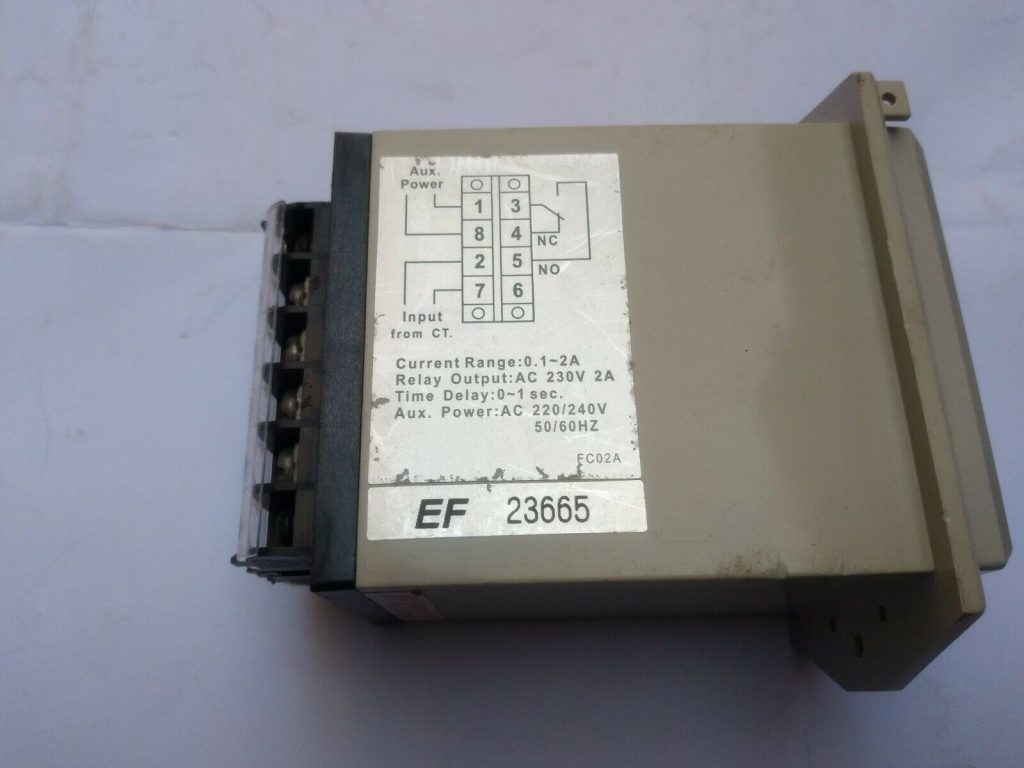 MH Earth Fault Relay EF 18 (MH)- EF18 Mun Hean - Industrial SOL Pte Ltd