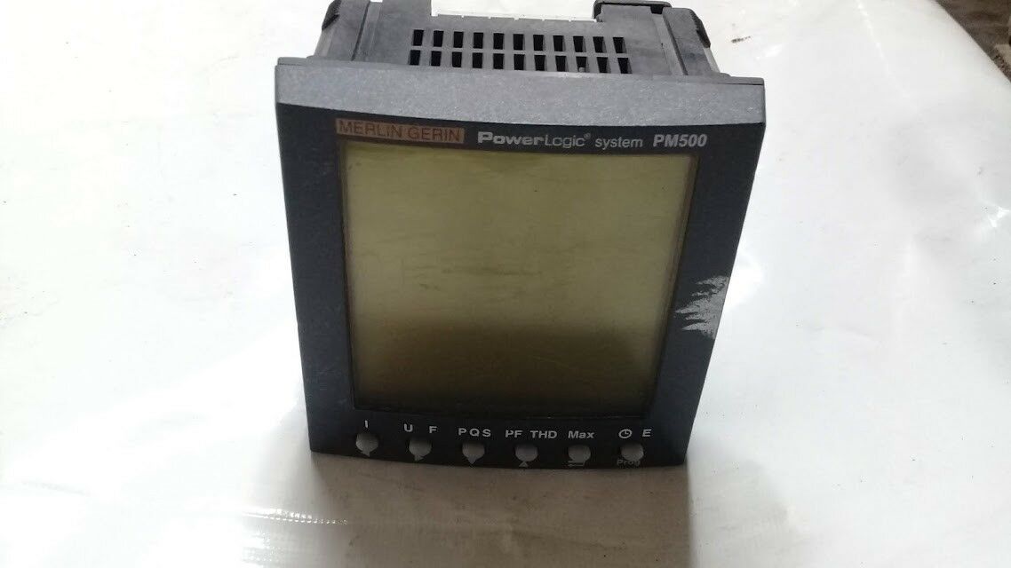 Schneider PM500 Marlin Gerin Powerlogic System 50980 BA - Industrial ...