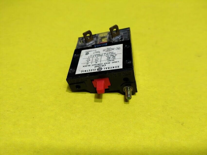 GE CR104P Logic reed contact Block General Electric ship automation