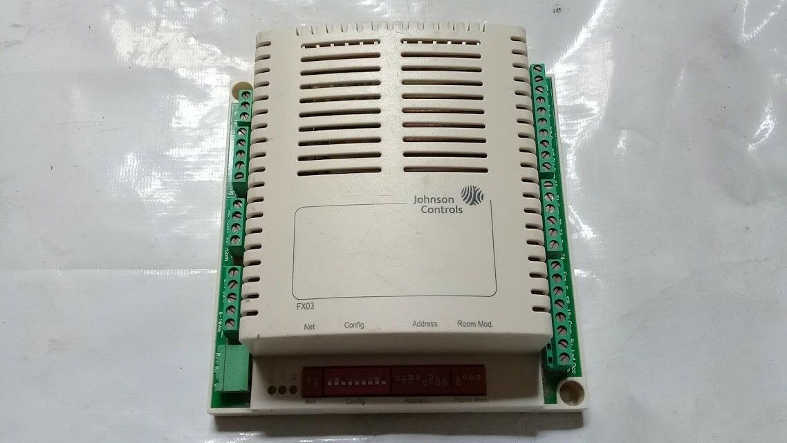 Johnson Controls LP-FX03A11-0C Rev C Terminal Unit Controller FX03 ...