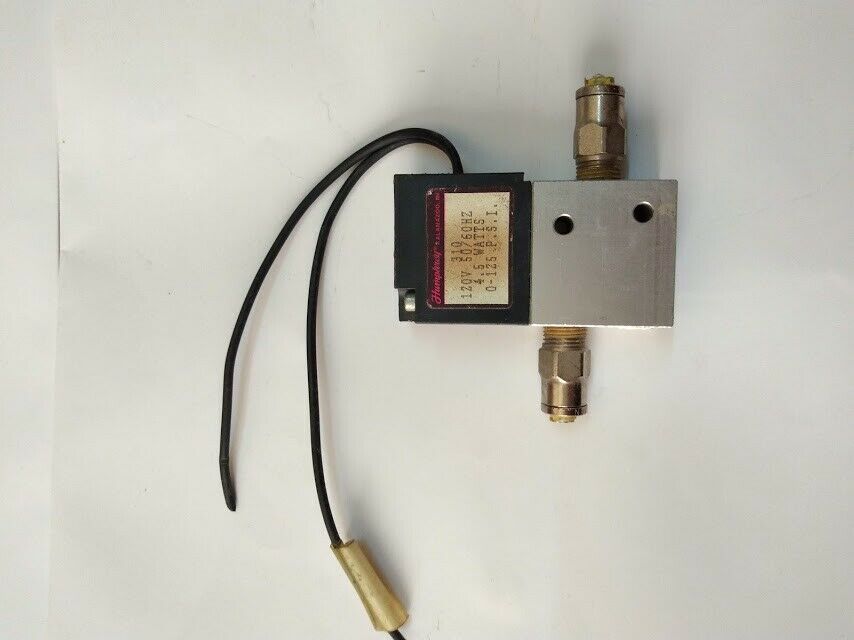 Humphrey 310 120V 50/60Hz 4.5 Watts Pneumatic Solenoid Valve 0-125 P.S ...