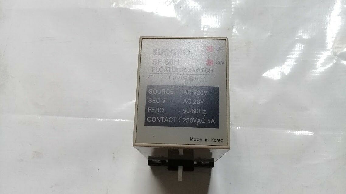 SUNGHO SF-60H Floatless Switch SF60H - Industrial SOL Pte Ltd
