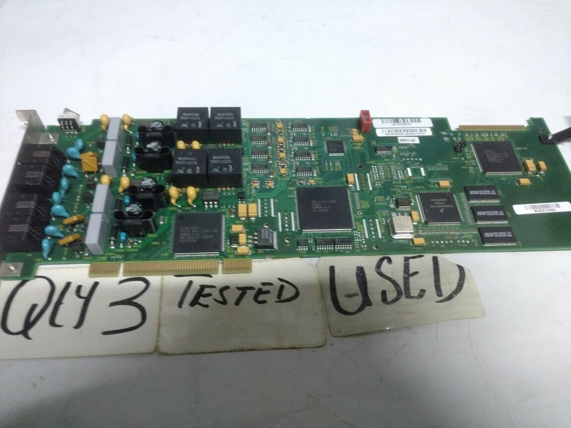 DIALOGIC D/41JCT-LS 04-5480-001 PCIe 4 Port Analog Combined Media PCI Board - Industrial SOL Pte Ltd