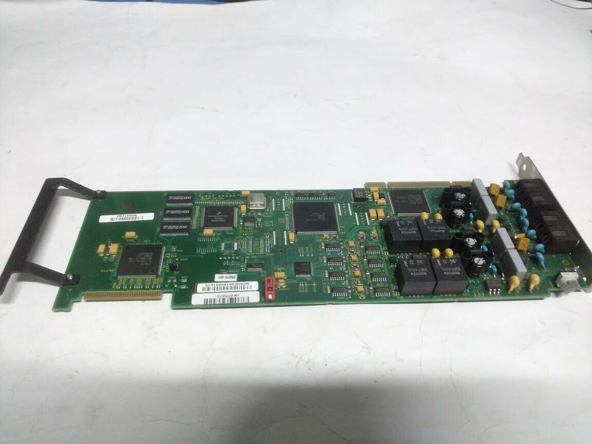 DIALOGIC D/41JCT-LS 04-5480-001 PCIe 4 Port Analog Combined Media PCI Board - Industrial SOL Pte Ltd