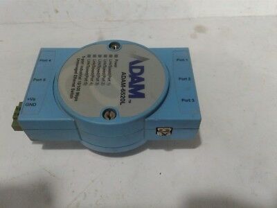 Advantech ADAM-6520L 5 Port Industrial 10/100Mbps Unmanaged Ethernet Switch - Industrial SOL Pte Ltd