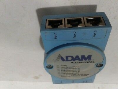 Advantech ADAM-6520L 5 Port Industrial 10/100Mbps Unmanaged Ethernet Switch - Industrial SOL Pte Ltd
