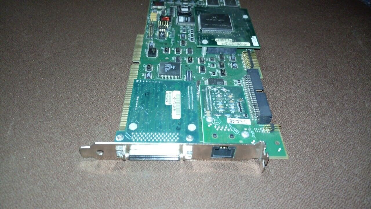 Natural Microsystems TX3000 31261 Rev. 0 ISA card Software Opt. MTP ISUP TCAP SC - Industrial ...