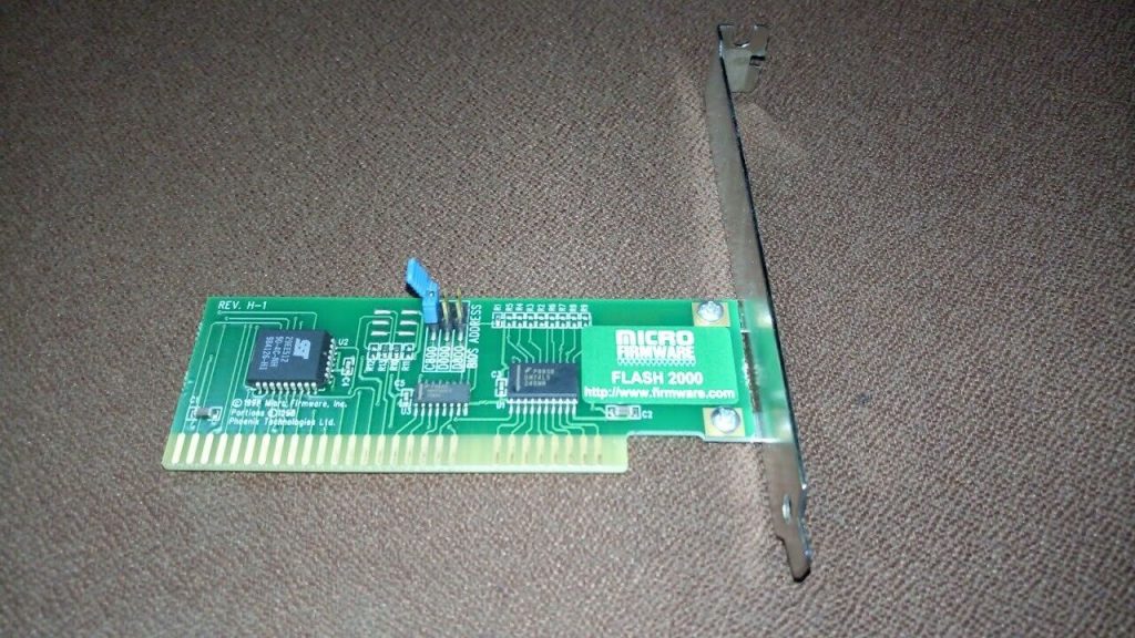 Micro Firmware Flash 2000 Rev. H-1 isa pc interface card - Industrial ...