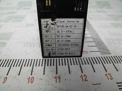 Kyung KP200 Signal Converter KP200-54-52-52 With KH-TDR-R11 ...