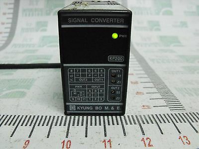 Kyung KP200 Signal Converter KP200-54-52-52 With KH-TDR-R11 - Industrial SOL Pte Ltd