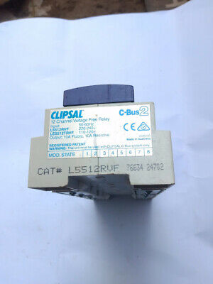L5512RVF Clipsal L5512RVF 12Ch Voltage Free Relay C-Bus2 220-240VAC ...